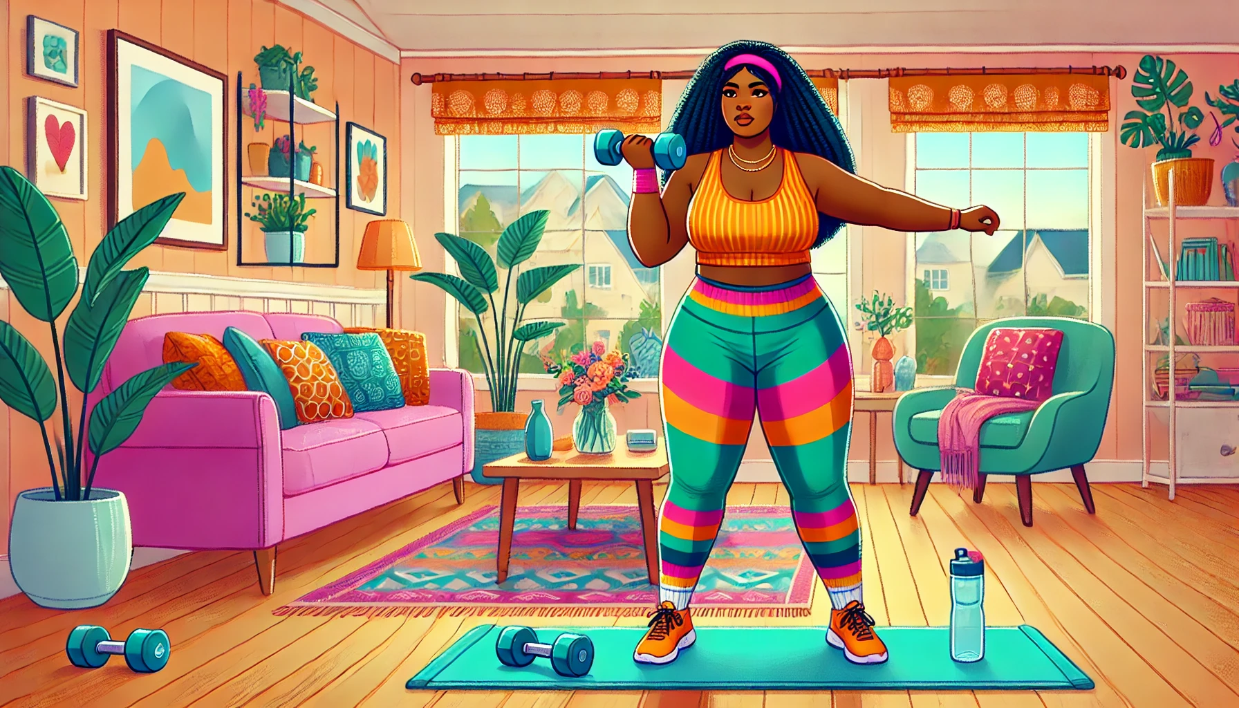 The Best Home Workouts for Beginners – Start Your Plus Size Fitness ...